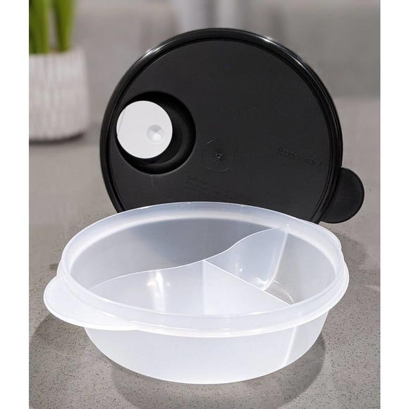 Tupperware | Kitchen | Tupperware Divided Crystalwave Microwave ...